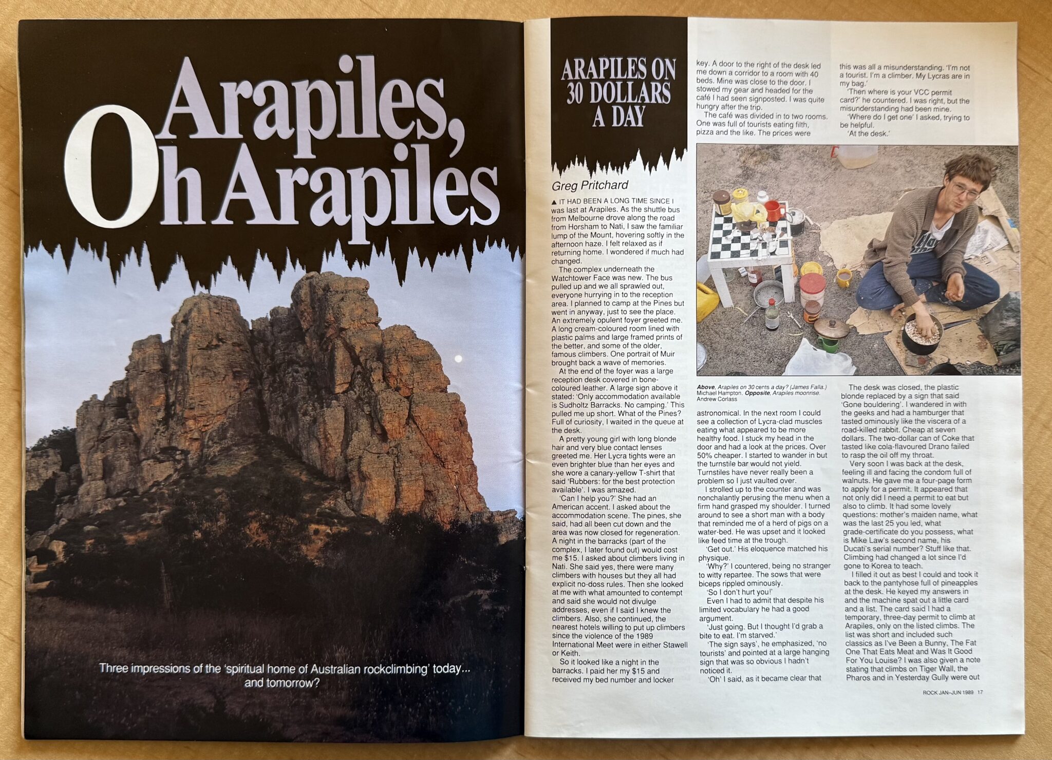 Arapiles, Oh Arapiles - Vertical Life